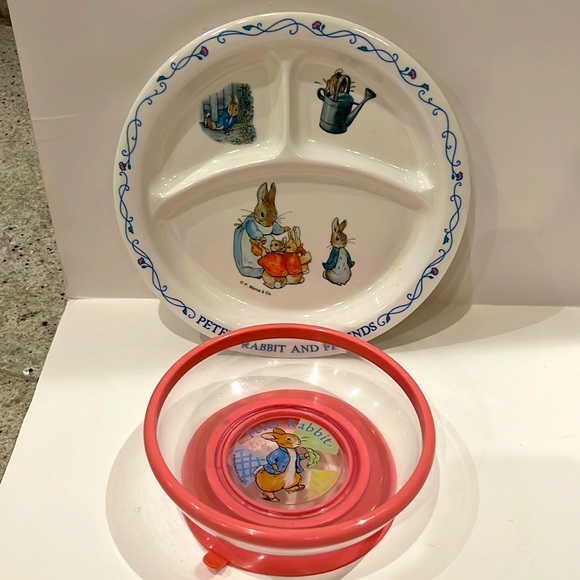 Kitchen | Peter Rabbit Kids Plate And Bowl Set | Poshmark